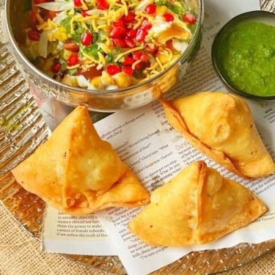 Samosa Chaat - Tandoori Culture